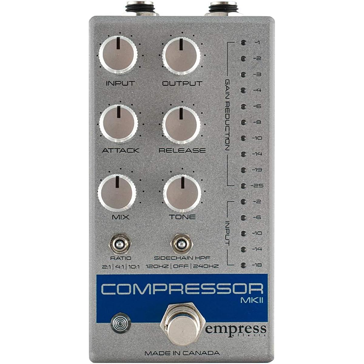 empress effects Compressor MKII Gray Compact Effector Compressor Empre – Mega Shop Japan