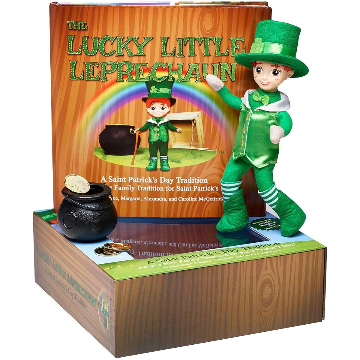 Lucky Little Leprechaun - St. Patrick's Day Traditional Leprechaun Dol ...