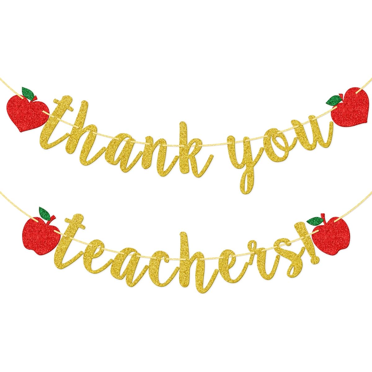 thank you teacher banner teacher appreciation banner teacher appreciat ...