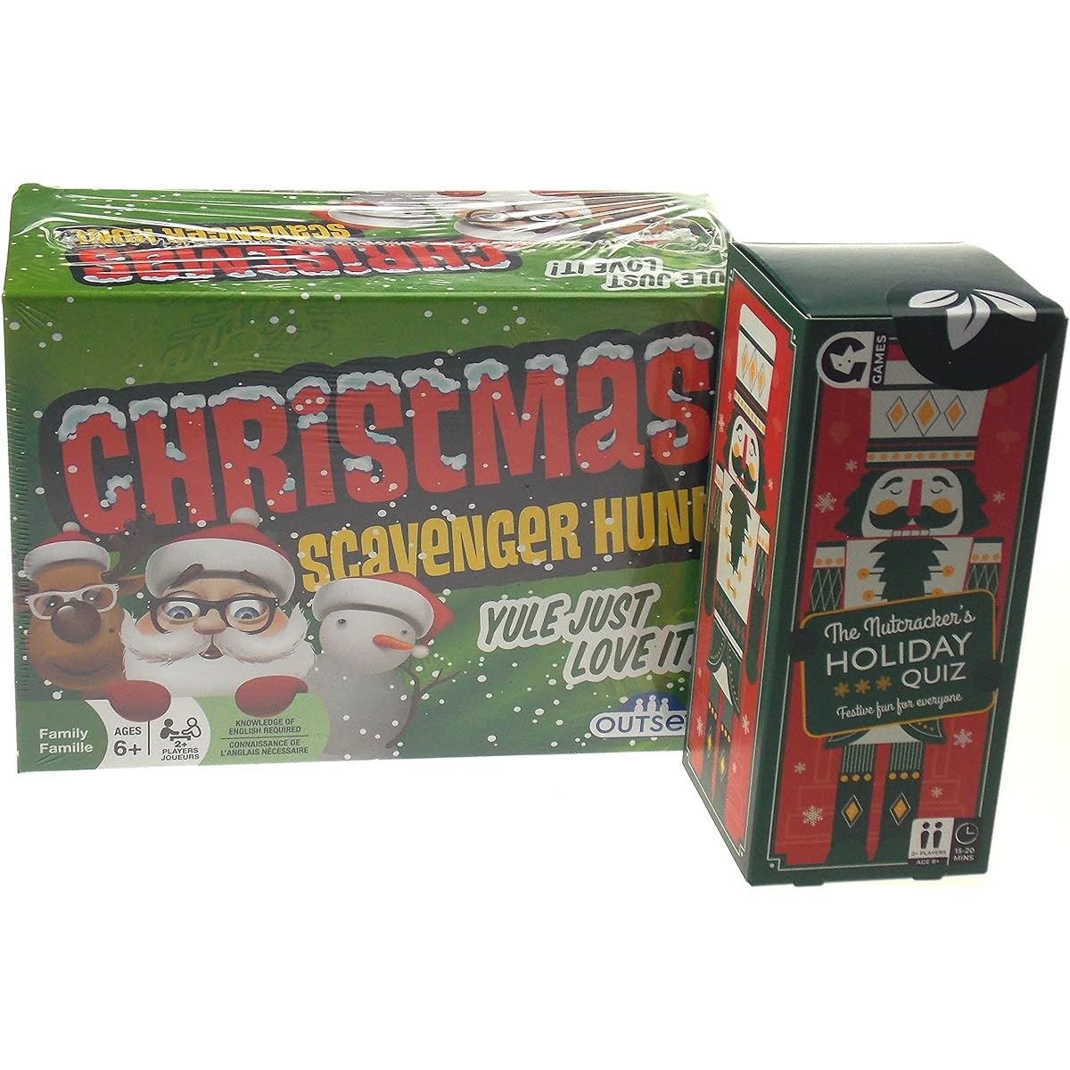 Christmas Scavenger Hunt Game & Nutcracker Holiday Quiz Bundle – Mega ...