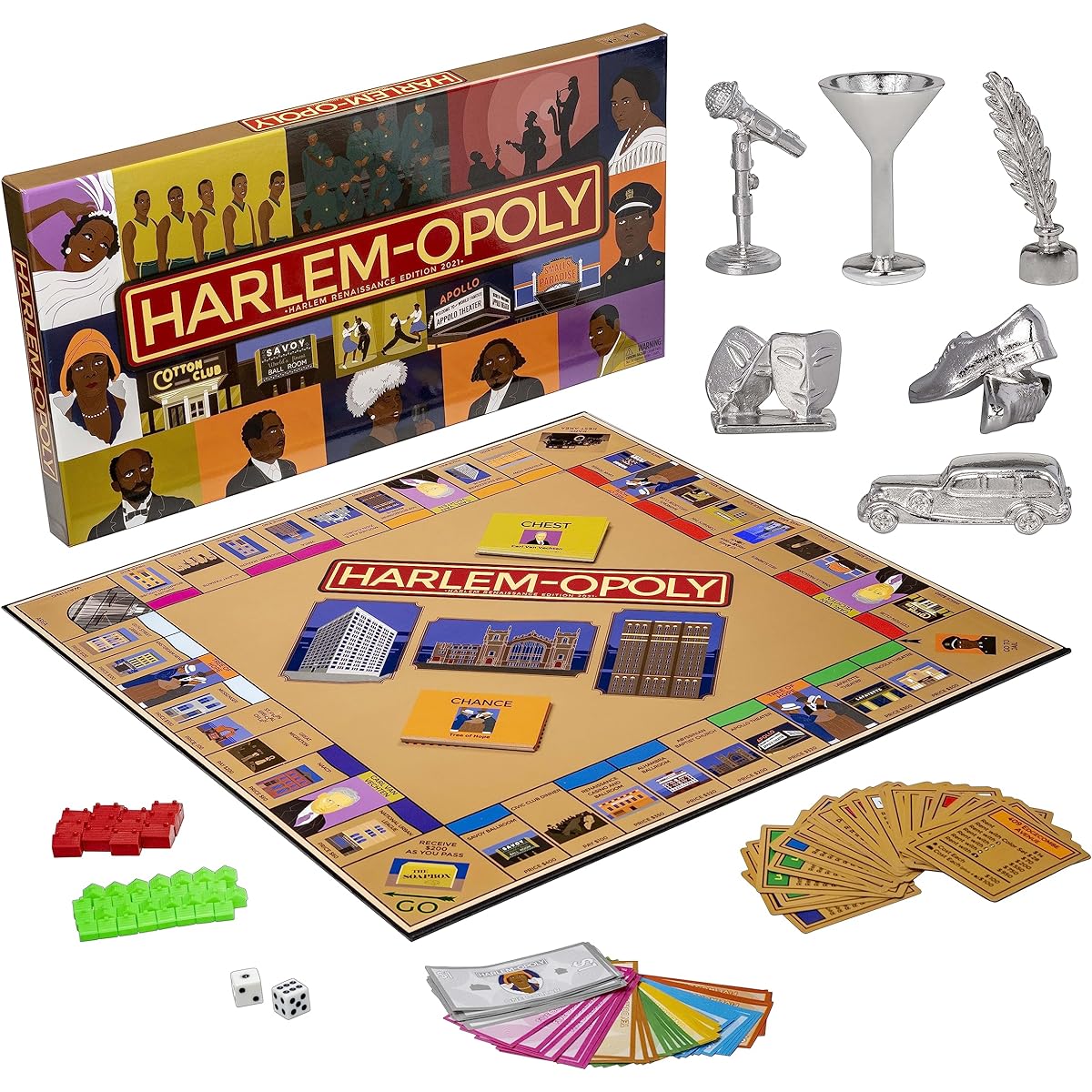 Harlem-Opoly - Harlem Renaissance Edition Board Game - Harlem-Opoly's ...