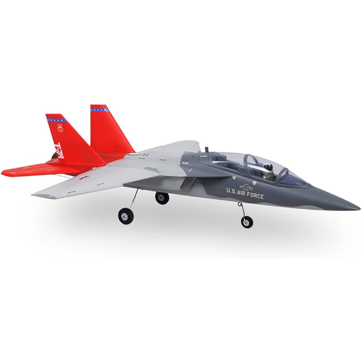 XFLY-MODEL T-7A Red Hawk 64mm EDF Jet 4s RC Airplane PNP (Transmitter ...
