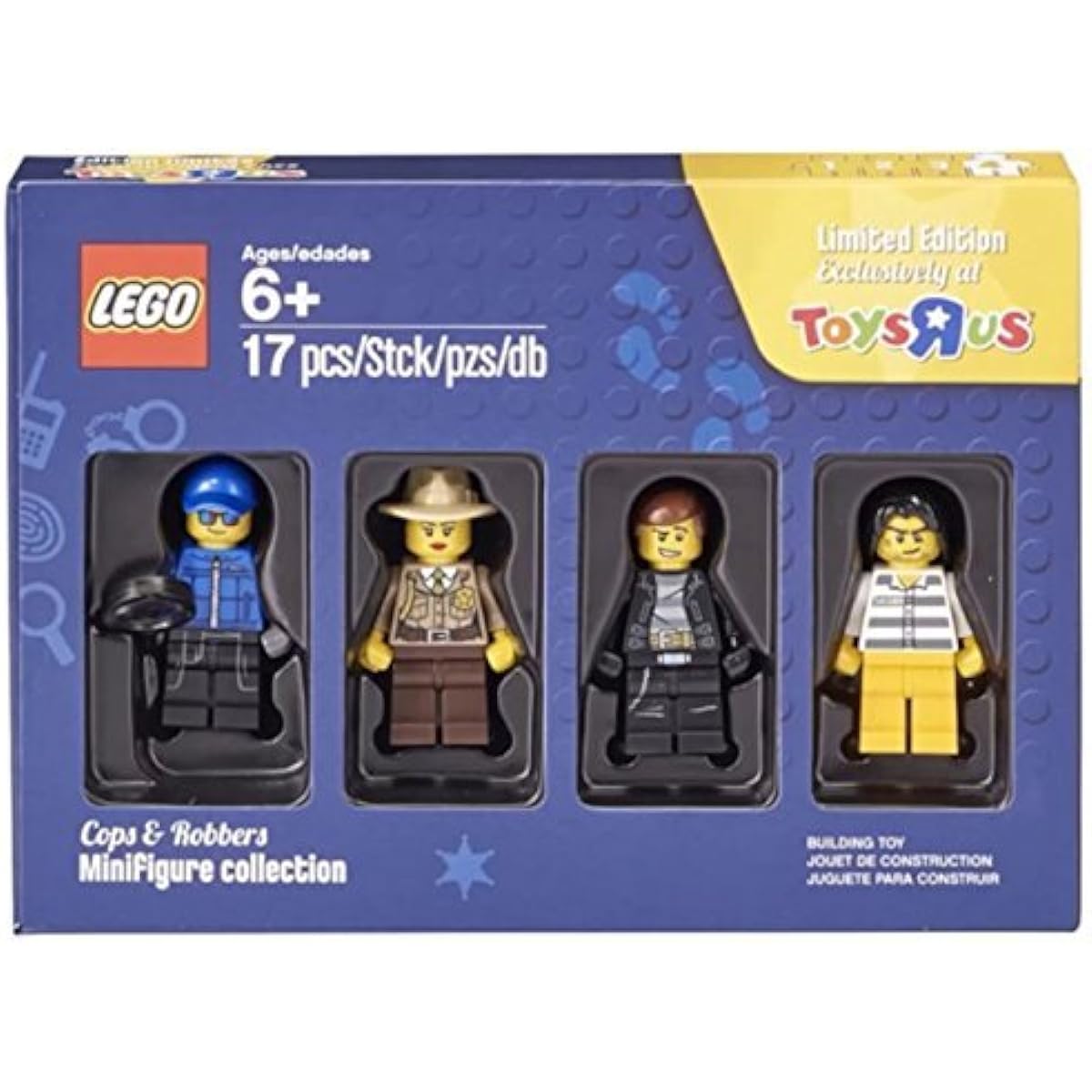 LEGO Minifigure Collection 4 Pack - Cops and Robbers Toys R Us Exclusi ...