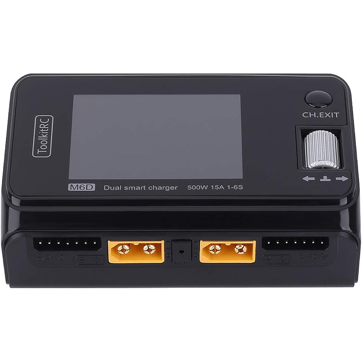 ToolkitRC M6D 500W 15A DC Dual Channel MINI Smart Charger Discharger f ...
