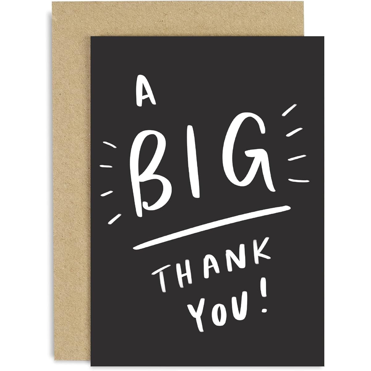 Old English Co. A BIG Thank You Cards - Fun Thank You Cards for Him, H ...