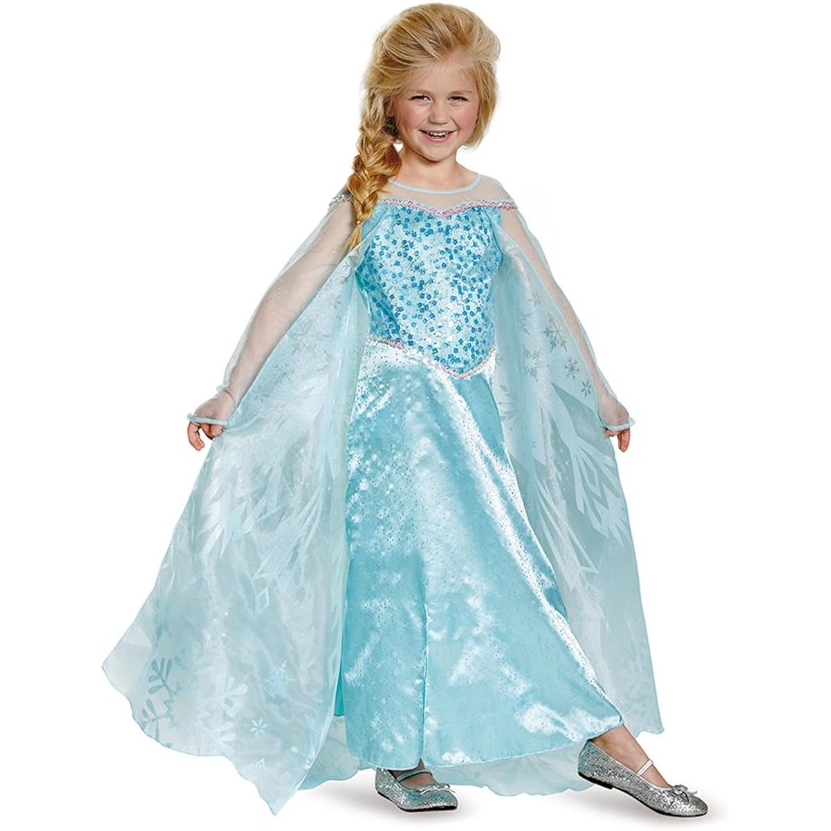 Disguise Elsa Prestige Child Costume, X-Small (3T-4T) by Disguise ...