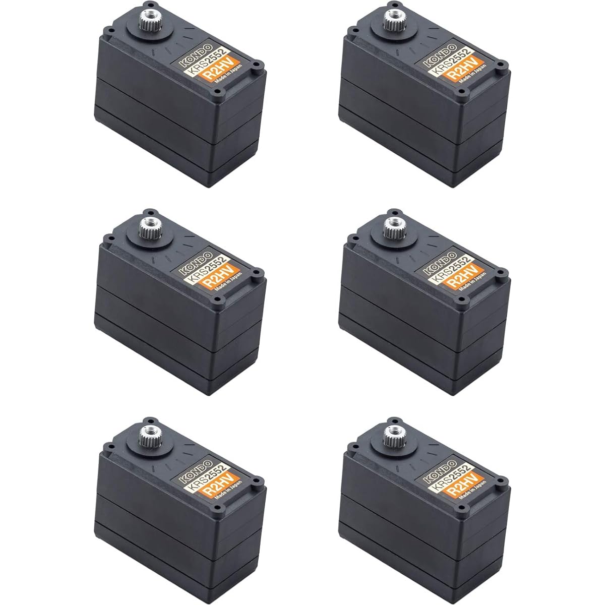 KONDO Robot Servo KRS-2552R2HV ICS Set of 6 [Made in Japan] – Mega Shop ...