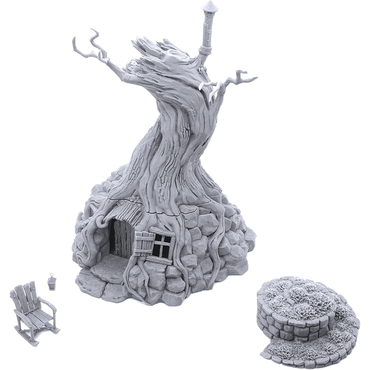 Printable Scenery Witch's Hovel 3D Print Tabletop RPG Scenery War Terr ...