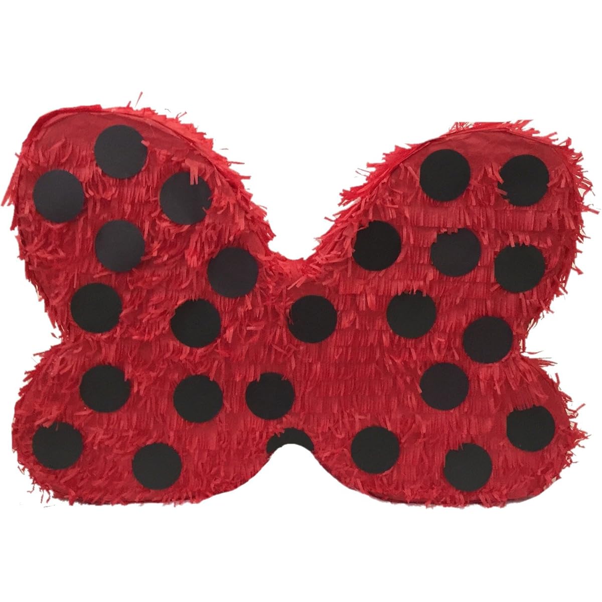 Large Red Bow with Black Polka Dots Pinata – Mega Shop Japan