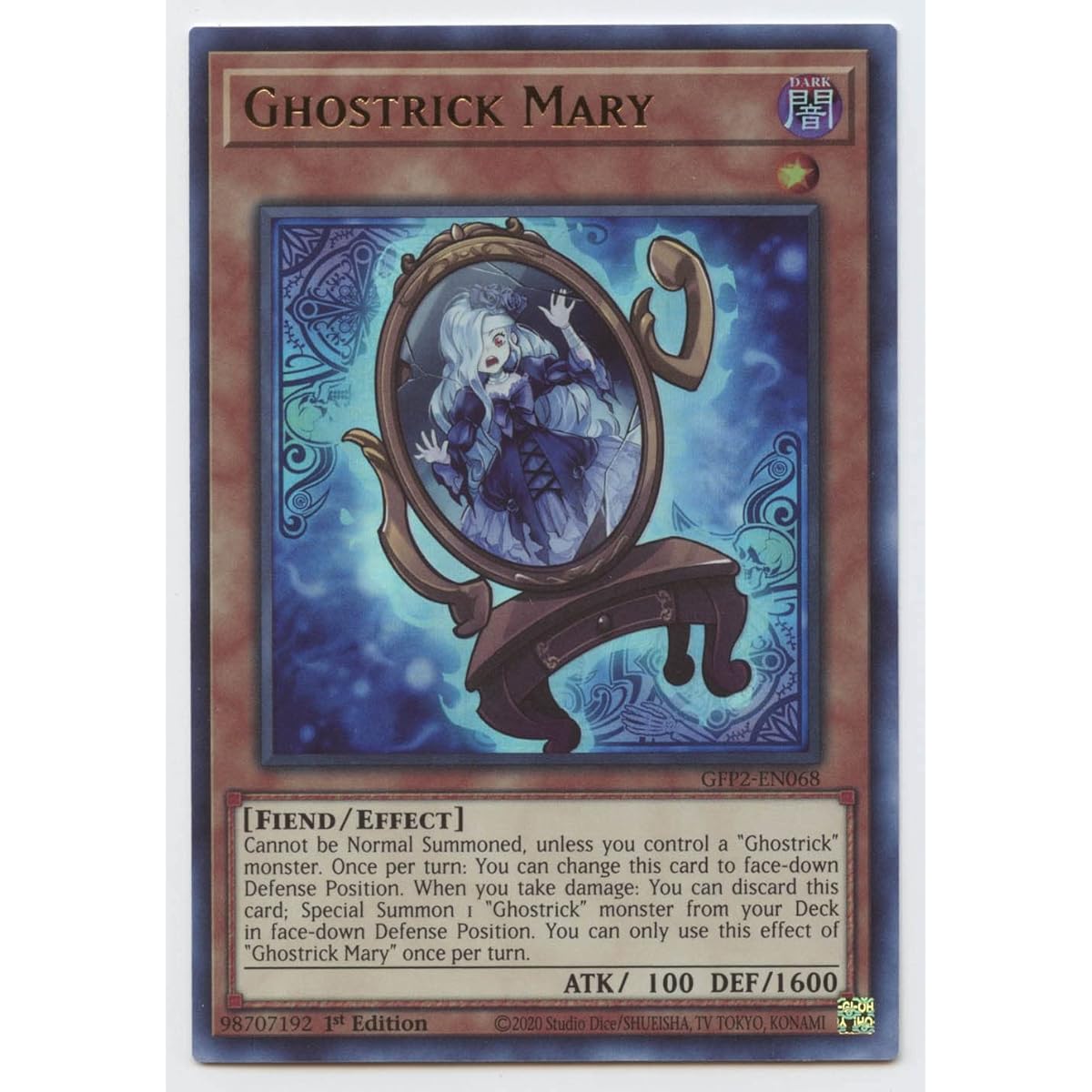 Ghostrick Mary - GFP2-EN068 - Ultra Rare - First Edition. – Mega Shop Japan