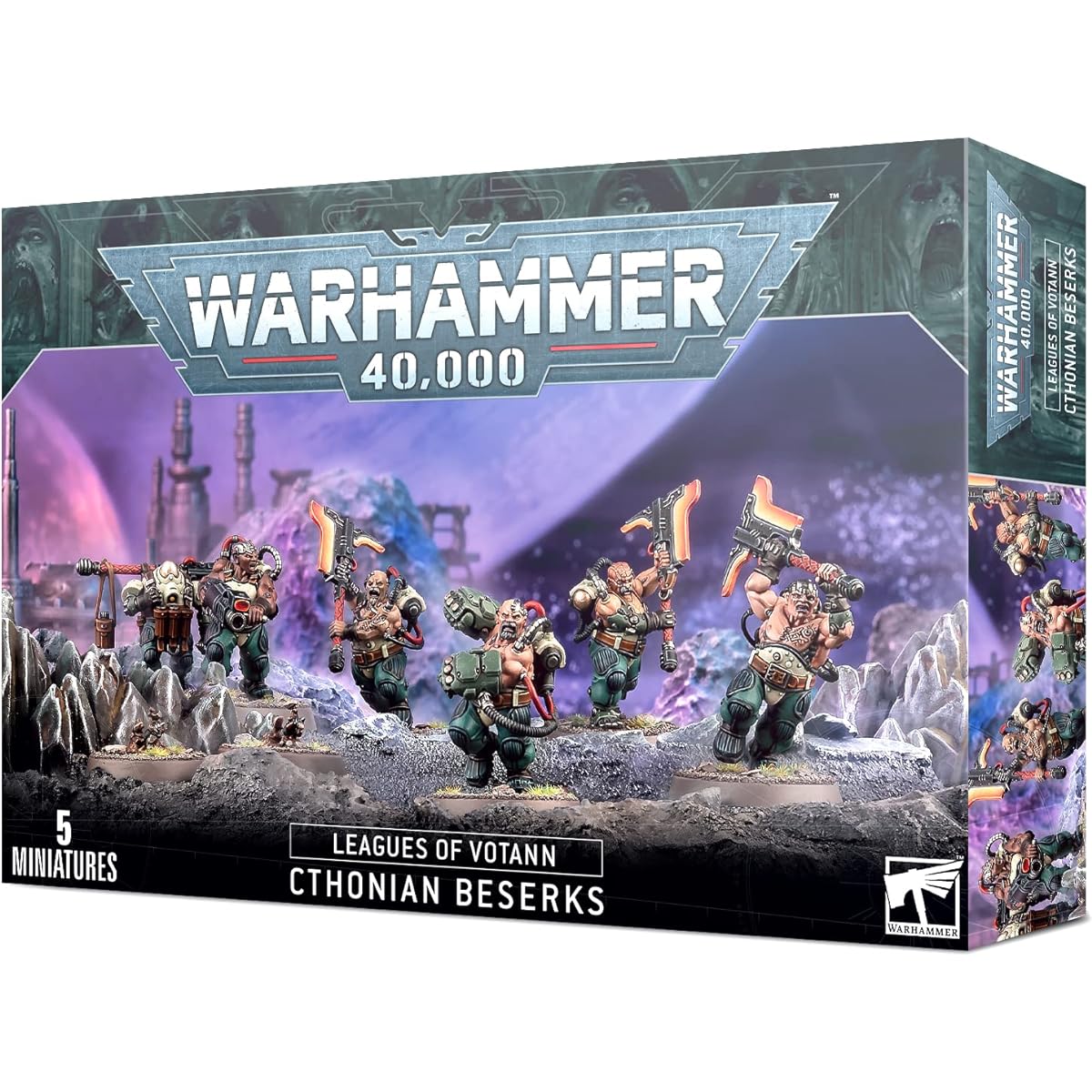 Games Workshop Warhammer 40,000 League of Wotan: Chthonian Berserk ...