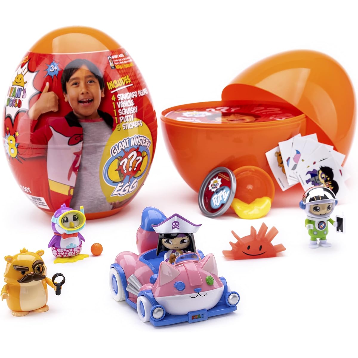 Ryan's World Giant Mystery Eggs Series 8 – Mega Shop Japan