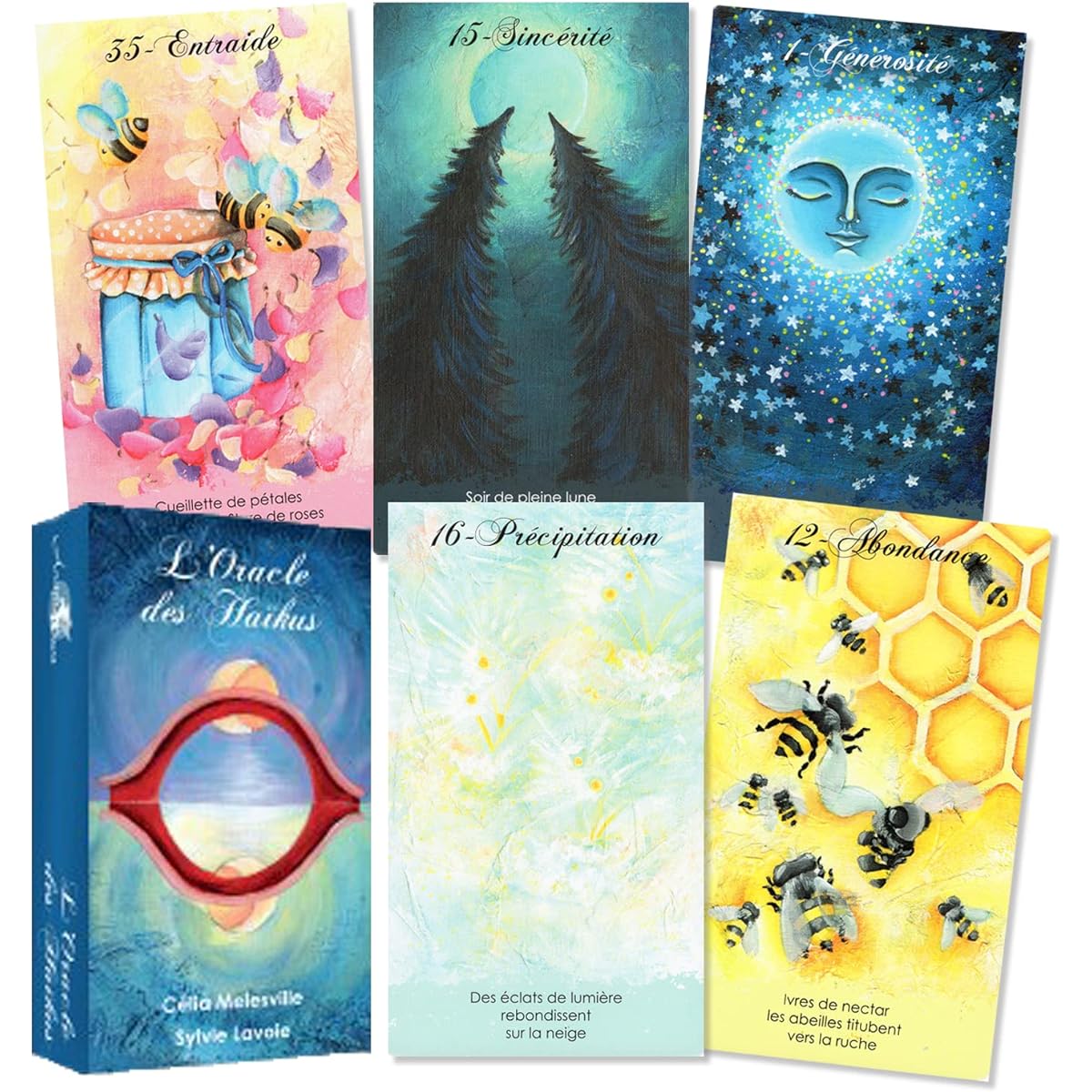 [Genuine] Haiku Oracle [Oracle card meanings in Japanese] Tarot fortun ...