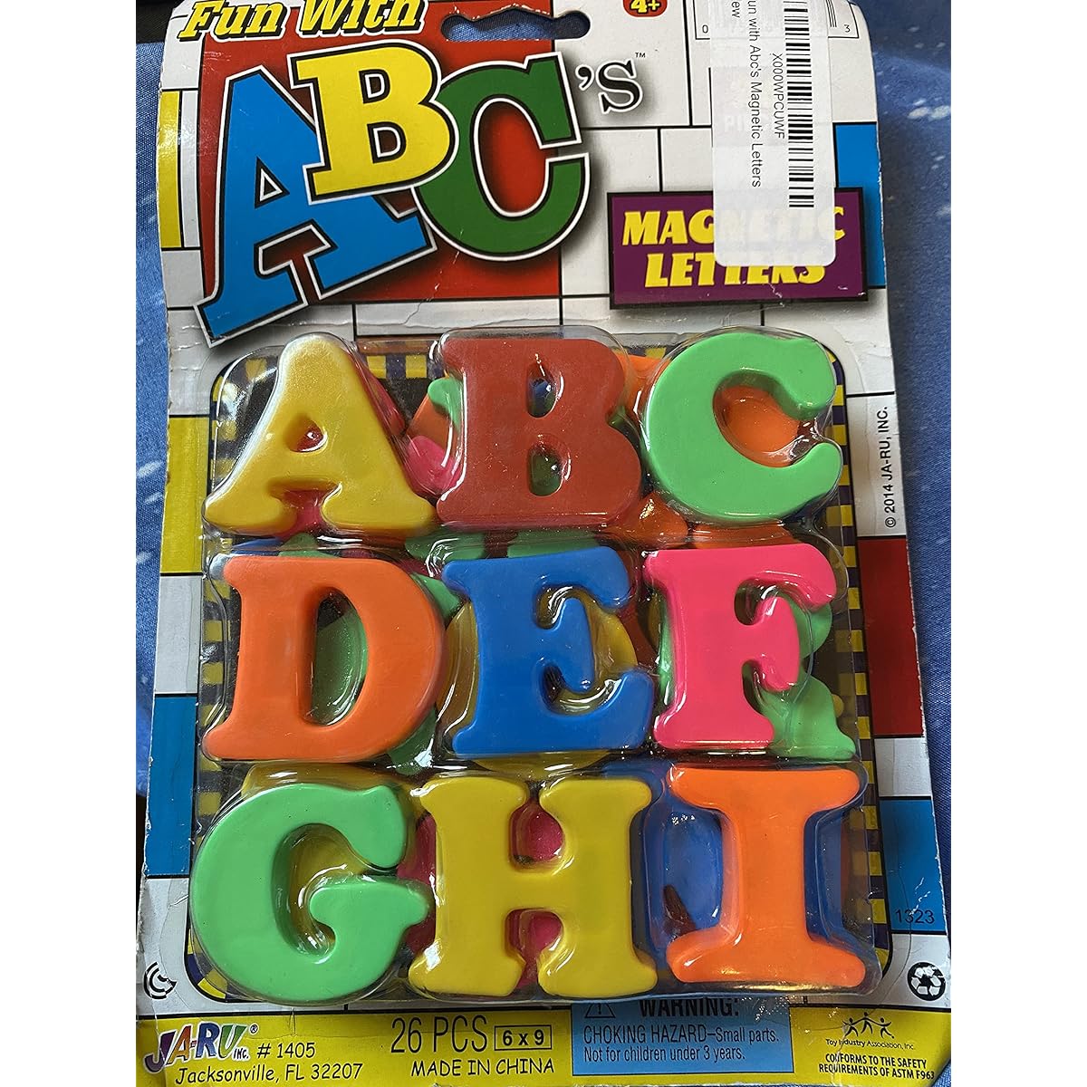 Fun with Abc's Magnetic Letters – Mega Shop Japan