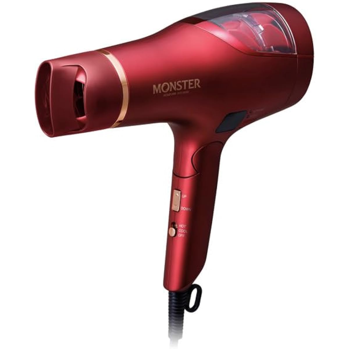 KOIZUMI KHD-W900-R Monster Double Fan Dryer 1300W Large Air Volume Red ...