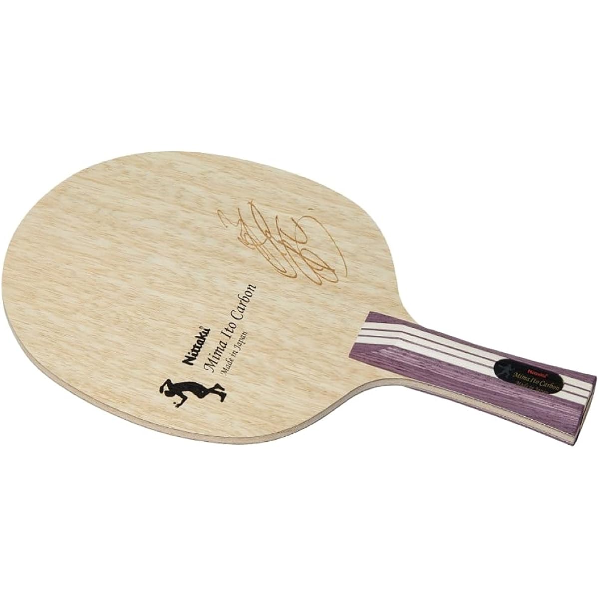 Nittaku Table Tennis Racket Mima Ito Shakehand Attack Carbon – Mega ...