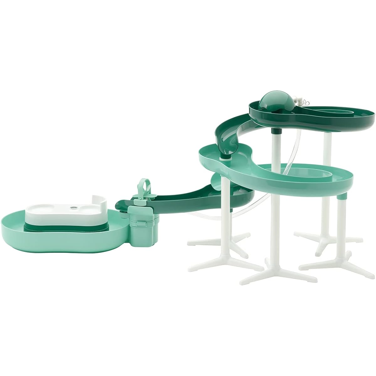 Pearl Metal Somen Nagashi Twist Slider 720° Rotation Mint Green Batter ...