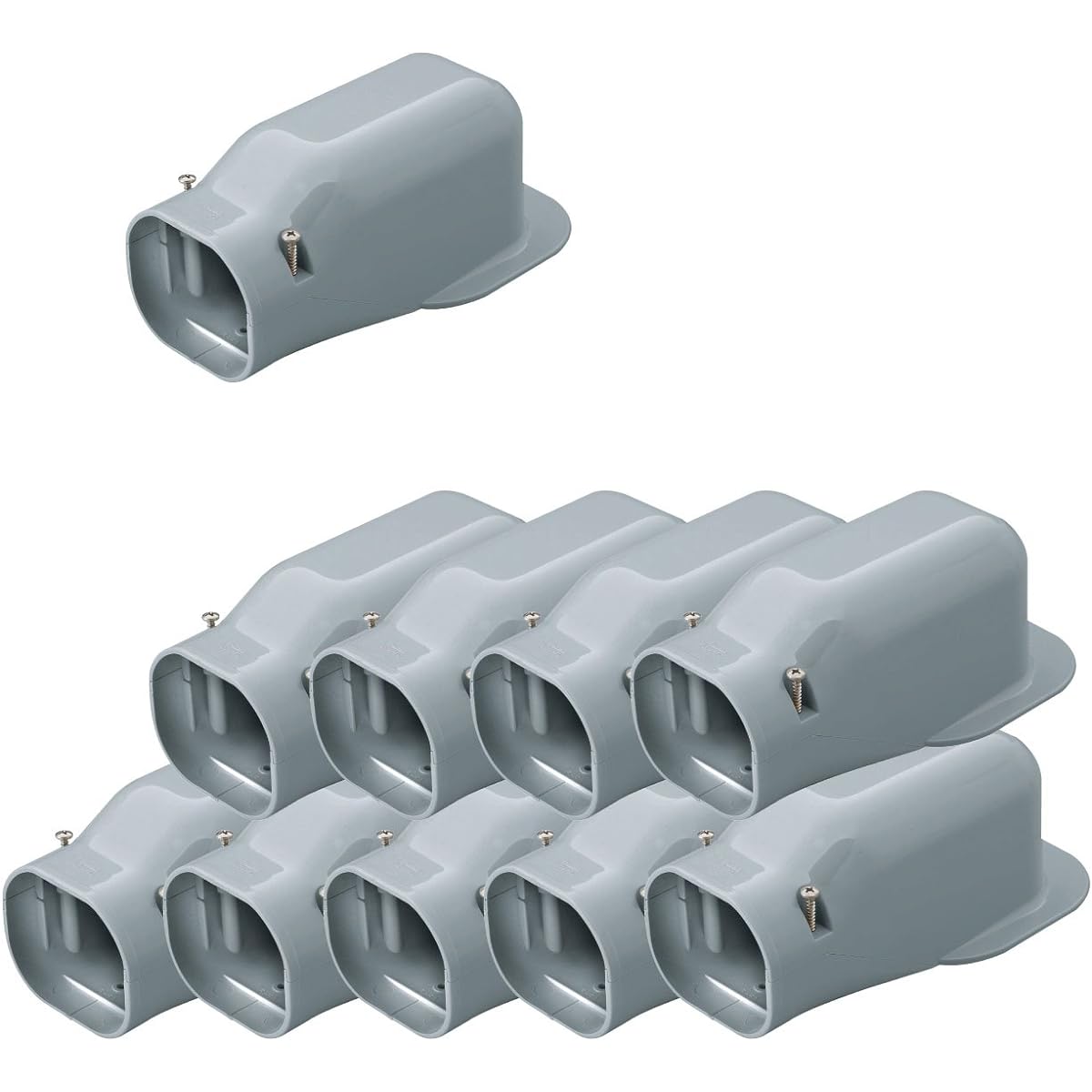 Inaba Denko Plumbing Decorative Cover Wall Corner Wall Extrusion Gray ...
