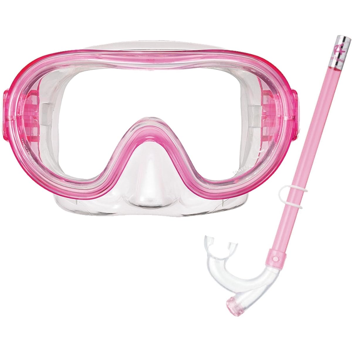 REEF TOURER Snorkeling Snorkel Mask for Children, 2-Piece Set, Made of ...