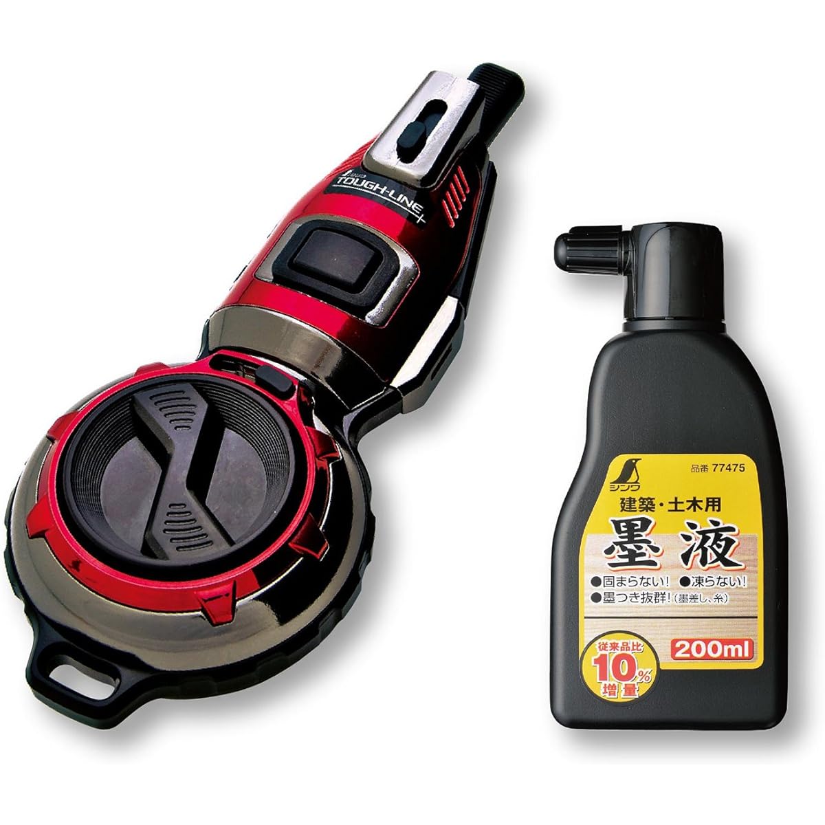 Shinwa Sokutei Handy Ink Pot Pro Plus Automatic Toughline Ink Set 5024 ...