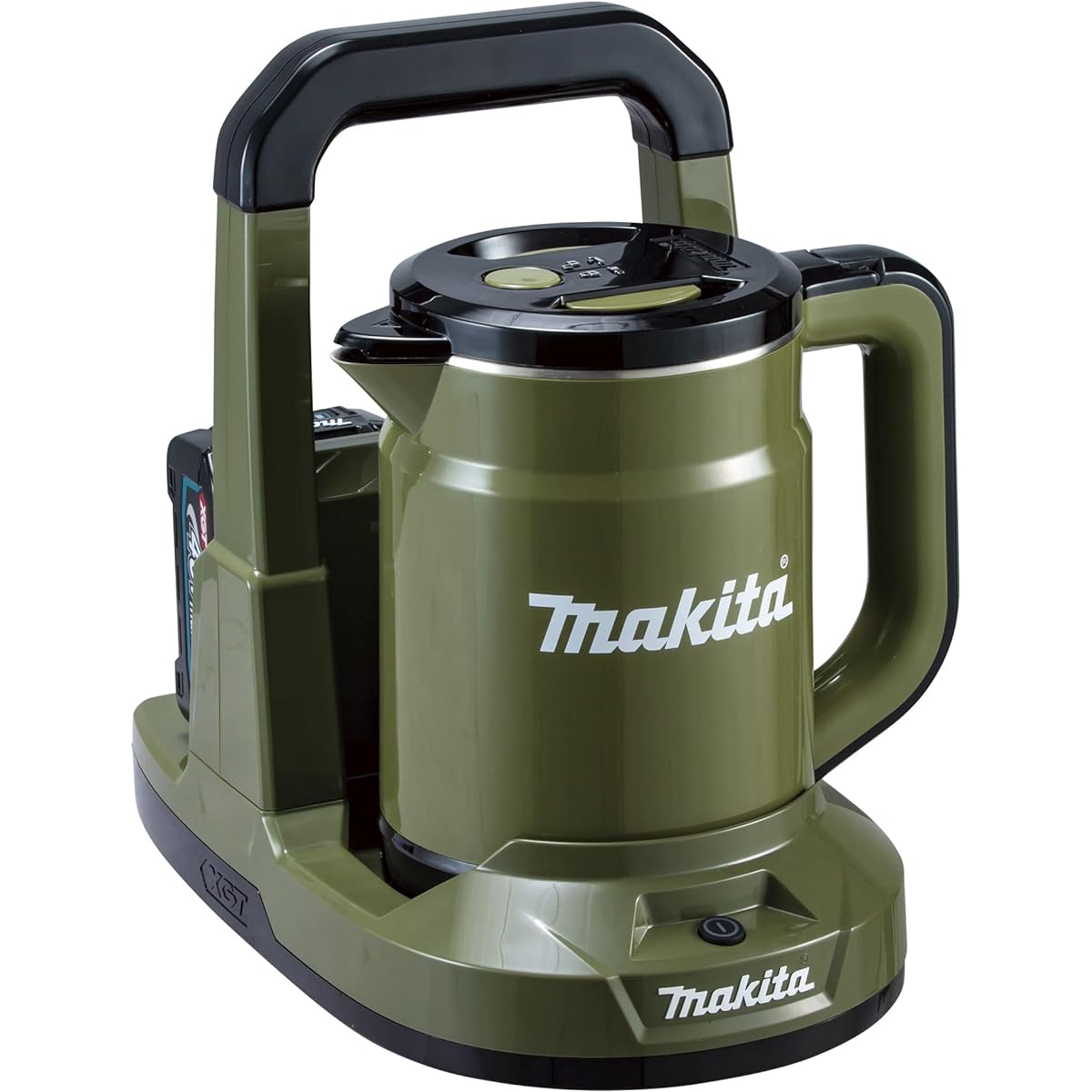 Makita Rechargeable Kettle (Olive) 40Vmax Battery/Charger Sold Separat ...