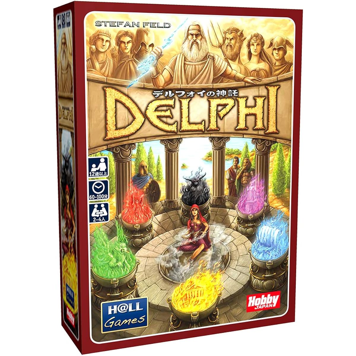 Hobby Japan Oracle of Delphi Japanese version (for 2-4 players, 60-100 ...