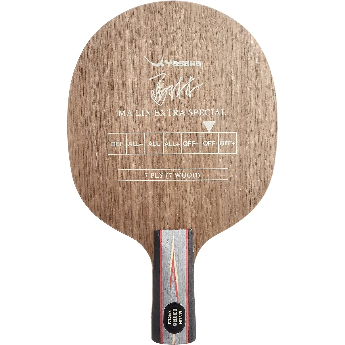 YASAKA Table Tennis Racket Ma Lin Extra Special Chinese Style YM46 ...
